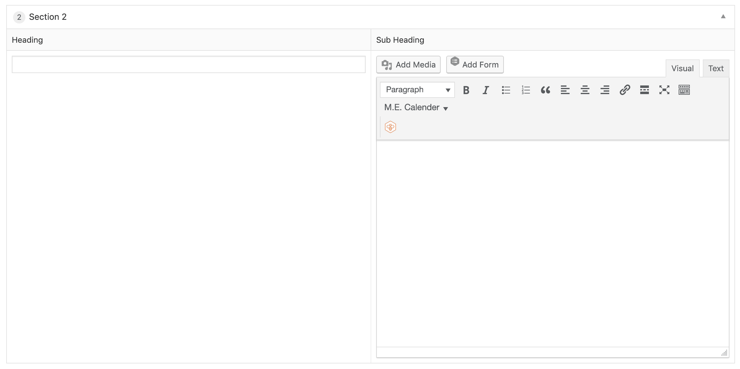 ACF Flexible Content Layout Types