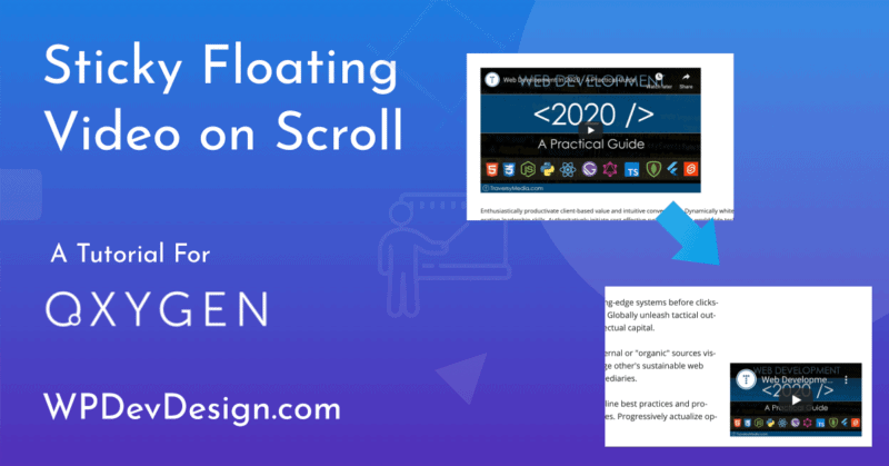 Sticky Scrolling in Oxygen