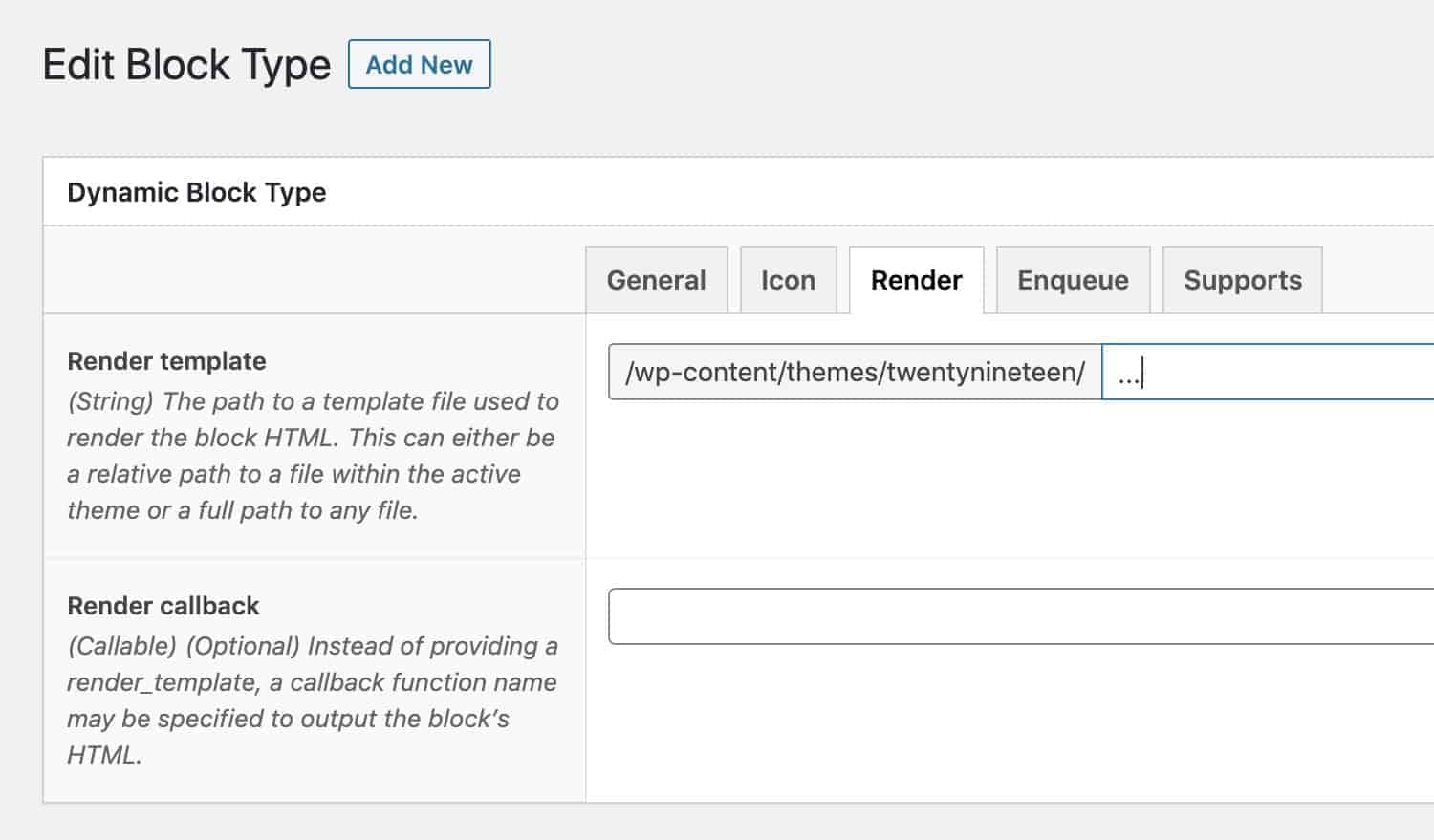 Changing the Template Path to a Plugin for ACF Extended Block Types UI