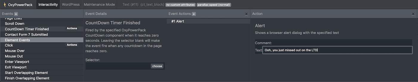 Guide to Understanding OxyPowerPack's Interactivity Engine