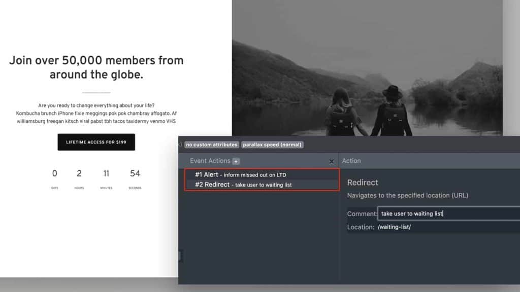 Add Backdrop to Bring Focus to Important Element on Scroll in Oxygen