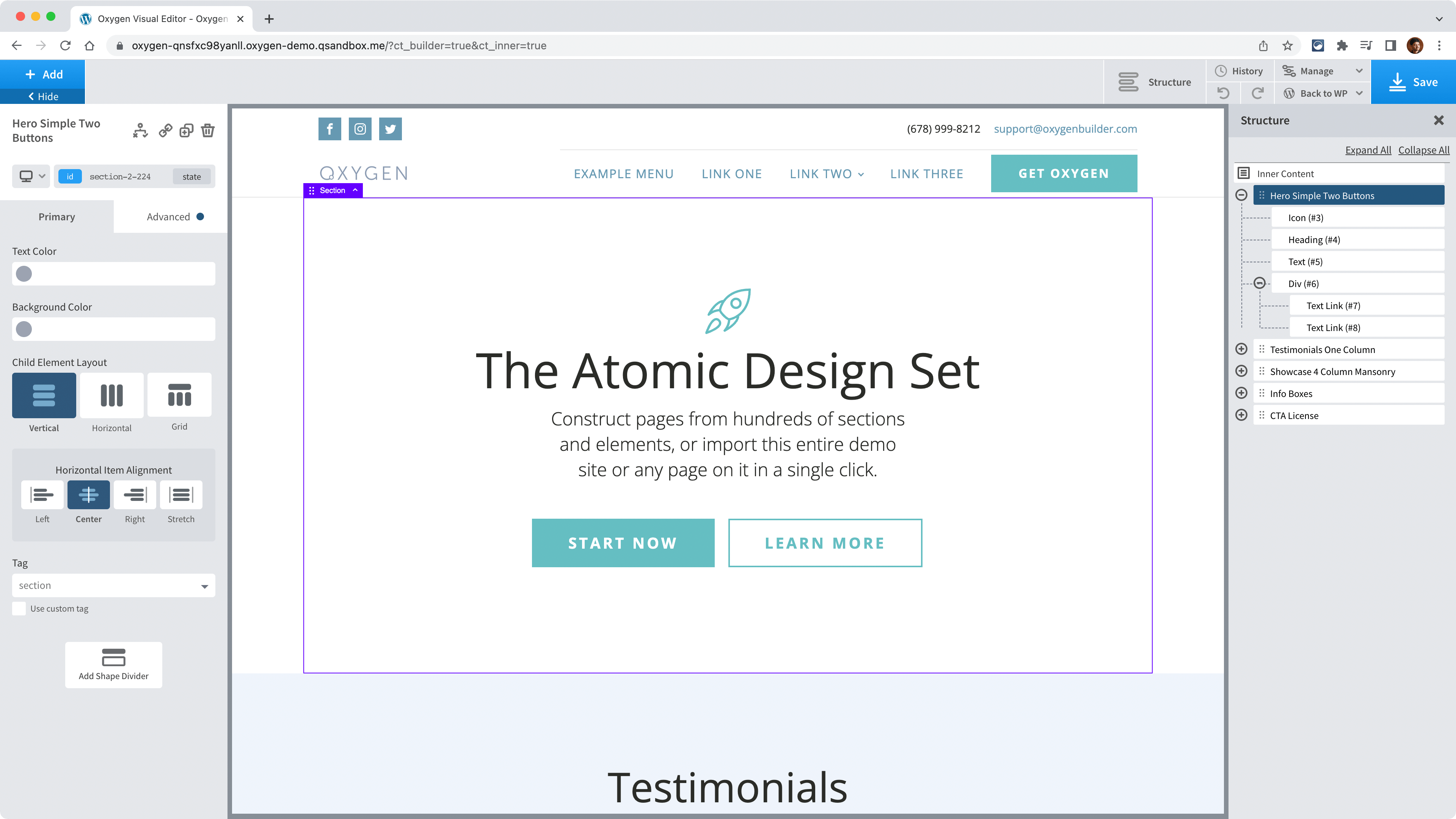 How to Revert Oxygen 4.0's Add Elements UI